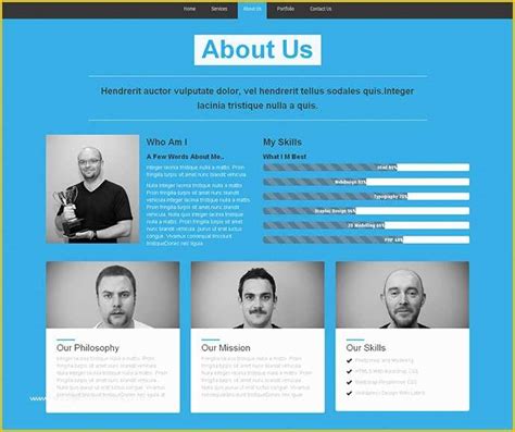 Top Free Jquery Templates For Websites Of 60 Best Single Page Website