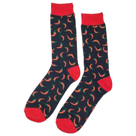 Chili Pepper Socks Fun And Crazy Socks At