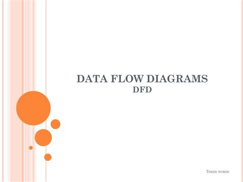 PPT DATA FLOW DIAGRAMS DFD PowerPoint Presentation Free Download ID