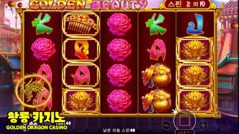 온라인슬롯 프라그마틱플레이 골든 뷰티 슬롯게임 이용방법 소개 황룡카지노 가입코드