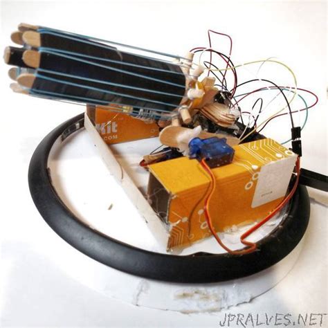 Rubber Band Gatling Gun Turret Arduino