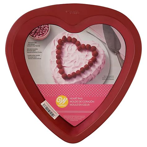 Wil 9in Metl Heart Cake Pan Ea Safeway
