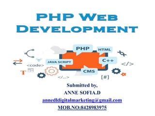 Web Development With Php PPTX