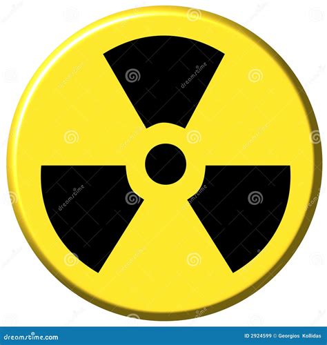 Nuclear Button Symbol Royalty Free Stock Image 36115438