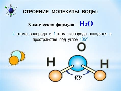 Вода на Земле. Строение молекулы воды - online presentation