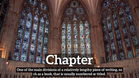 What Is Chapter How Does Chapter Look How To Say Chapter In