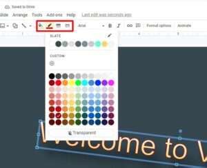 How To Create WordArt In Google Slides Vegaslide