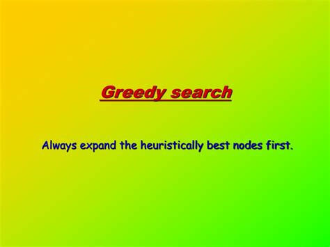 Ppt Heuristic Search Methods Powerpoint Presentation Free Download