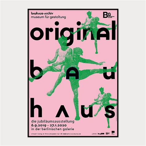 바우하우스 바우하우스 포스터 Poster Original Bauhaus Sport 위시버킷
