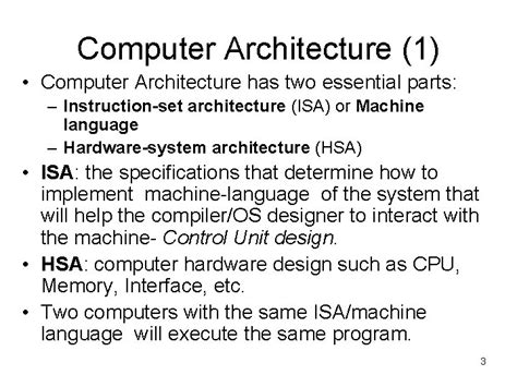 Introduction To Computer Architecture Number System And Logic