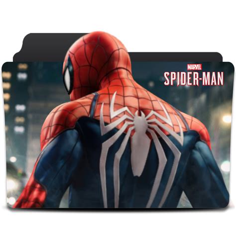 Spider Man Remastered Folder Icon By Techysharnav On Deviantart