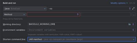 [java] command line is too long shorten the command line via jar
