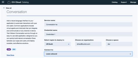 Introduction To Chat Bots With Watson Conversation Service Freedville Blog