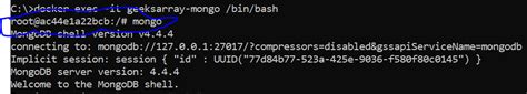 Create Mongodb Docker Image And Connect From Net Core App Geeksarray Com