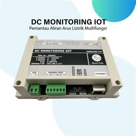 Jual DC Monitoring IOT Pemantau Aliran Arus Listrik Multifungsi Di Seller Tera Teknindo