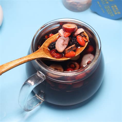 酸枣仁茯苓百合茶枸杞桑椹养生茶山药桂圆红枣多梦睡眠质量差茶包 虎窝淘