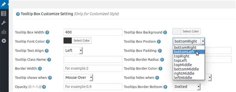 Wordpress Tooltips Video Tutorial 6 Custom Tooltip Box Color Font