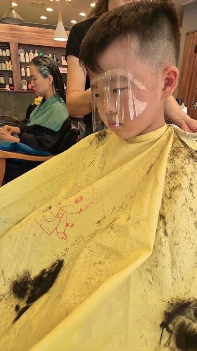 60개월 미용실에서 머리자르기 1 만4세 미용실 머리자르기 Youtube