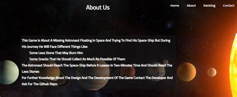 Github Louaymagdy Astronaut Game Frontend The Frontend Of Astronaut Game