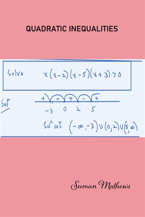 Why You Don T Understand Quadratic Inequalities And How To Fix That