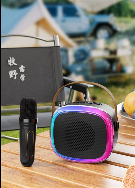 Brand New 2024 Electronic Products 10w Power Battery 1200mah Portable Wireless Bluetooth Karaoke