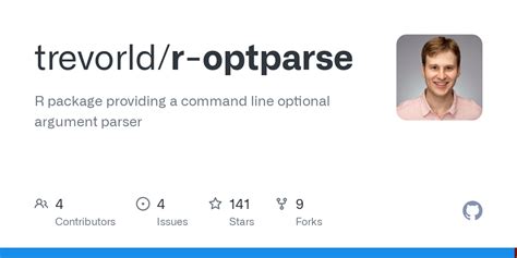 Github Trevorldr Optparse R Package Providing A Command Line Optional Argument Parser