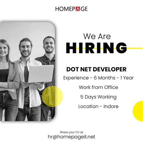 Urvashi K On Linkedin Job Dotnetdeveloper Experience Job Indore