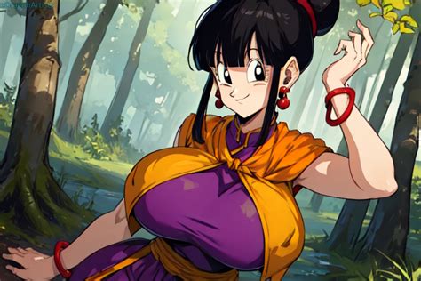 Chi Chi Dragon Ball Z Ai Art 3 By Xdragonartistx On Deviantart