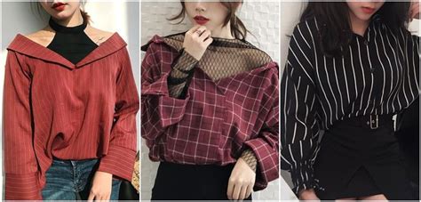 30 ไอเดียแบบเสื้อเชิ้ต สไตล์วัยรุ่นเกาหลี ไม่ต้องกลัวแก่ Ladyissue เว็บรีวิวเครื่องสำอาง