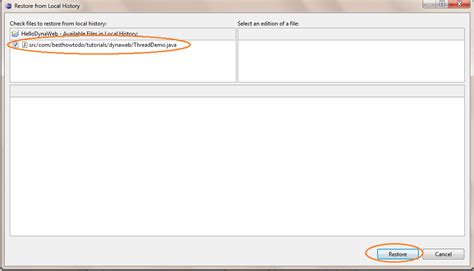 Free Eclipse Encyclopedia How To Do How To Recover Deleted File In Eclipse