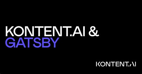 The Fastest Headless Cms For Gatsby Kontentai