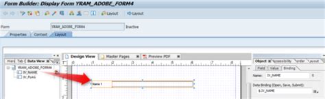 Sap Adobe Interactive Form Tutorial Part Iv Elearning Solutions