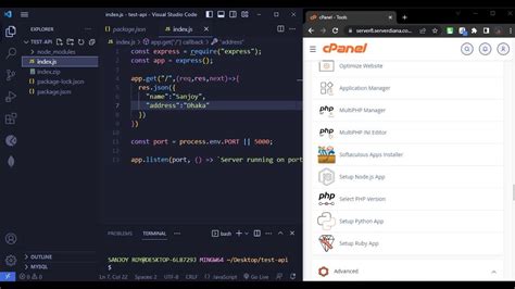 How To Install Node Js Cpanel YouTube