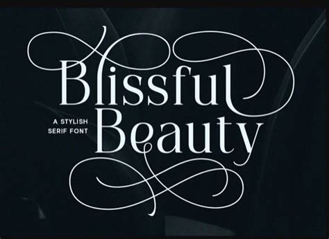 Blissful Beauty Font