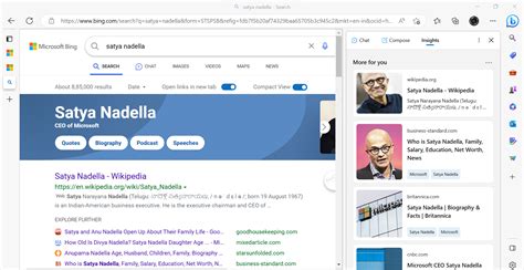 Bing Ai Chatbot Takes Center Stage On Microsoft Edge Sidebar No