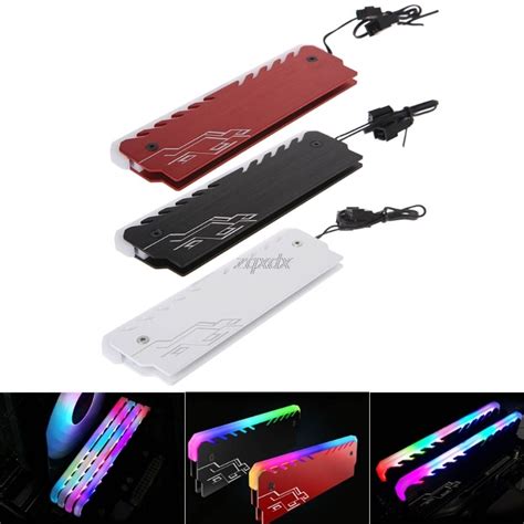 Aluminum Ram Heatsink Cooler Rgb 265 Light Radiato Vicedeal