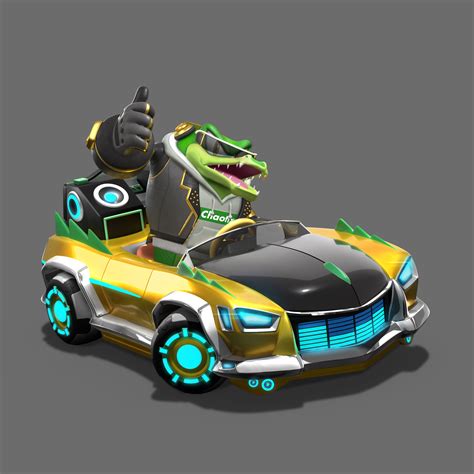 Sonic Racing Dj Vector Sonic Games Sonic Stadium