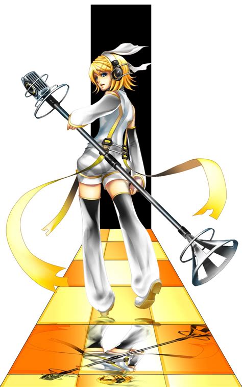Kagamine Rin Vocaloid Drawn By Snail Danbooru