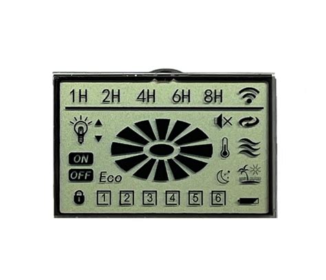 Custom Tn Htn Zebra Connector Seven Segment Display Lcd For Indoor Thermostat Display Lcd And