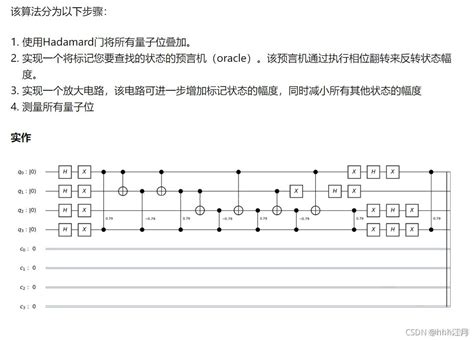 量子计算与量子信息之grover算法的量子电路实现hhh江月的技术博客51cto博客 量子计算与量子信息之grover算法的量子电路实现hhh江月的技术博客51cto博客