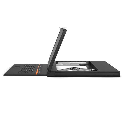 19 Rack Mount Dual Rail LCD Console Kinan High Quality KVM Switch KVM Console KVM Over IP