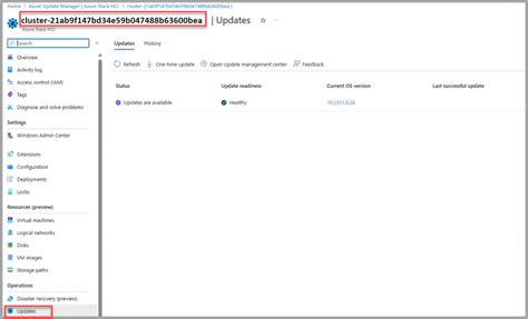 Verwenden Von Azure Update Manager Zum Aktualisieren Ihres Azure Stack