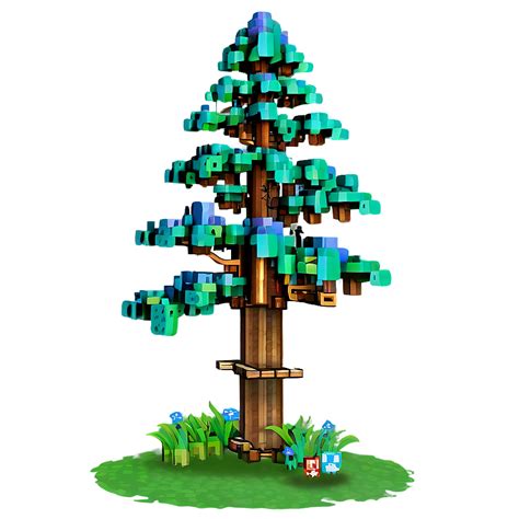Download Minecraft Tree With House Png 06122024