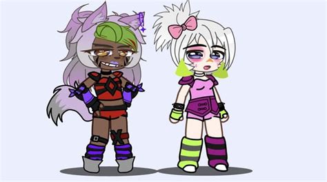 Roxy And Chica X R Gachafnaf 2
