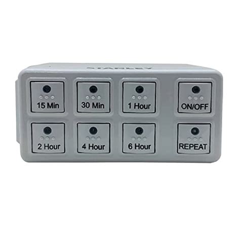 Stanley W38428 Timermax 1 Outlet 6 Presets Digital Countdown Timer ‣ Mosaic Sounds By Michelle