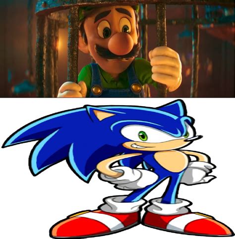 Sonic Saves Luigi By Brightstar40k On Deviantart