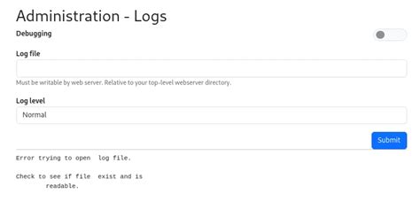 enable hubzilla debug logging kandt host