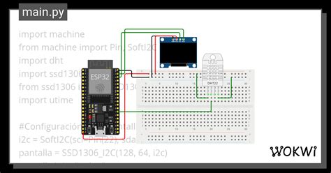 Temperatura Y Humedad Micropython Wokwi Esp32 Stm32 Arduino Simulator