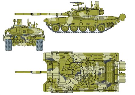 T 90 Wip — Polycount