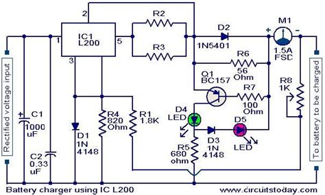 9v Battery Charger Circuit With Indicator Wiring Today
